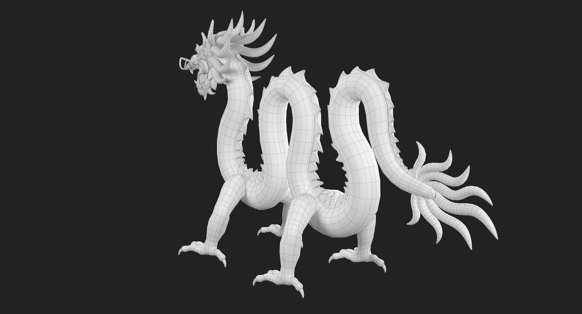 3D Chinese Dragon Rig Clr Model - TurboSquid 1408649