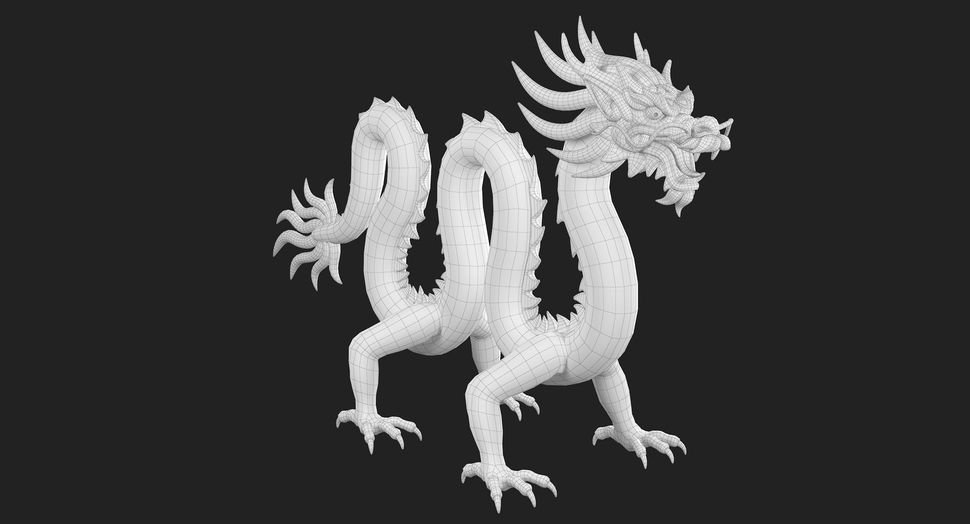 3D Chinese Dragon Rig Clr Model - TurboSquid 1408649