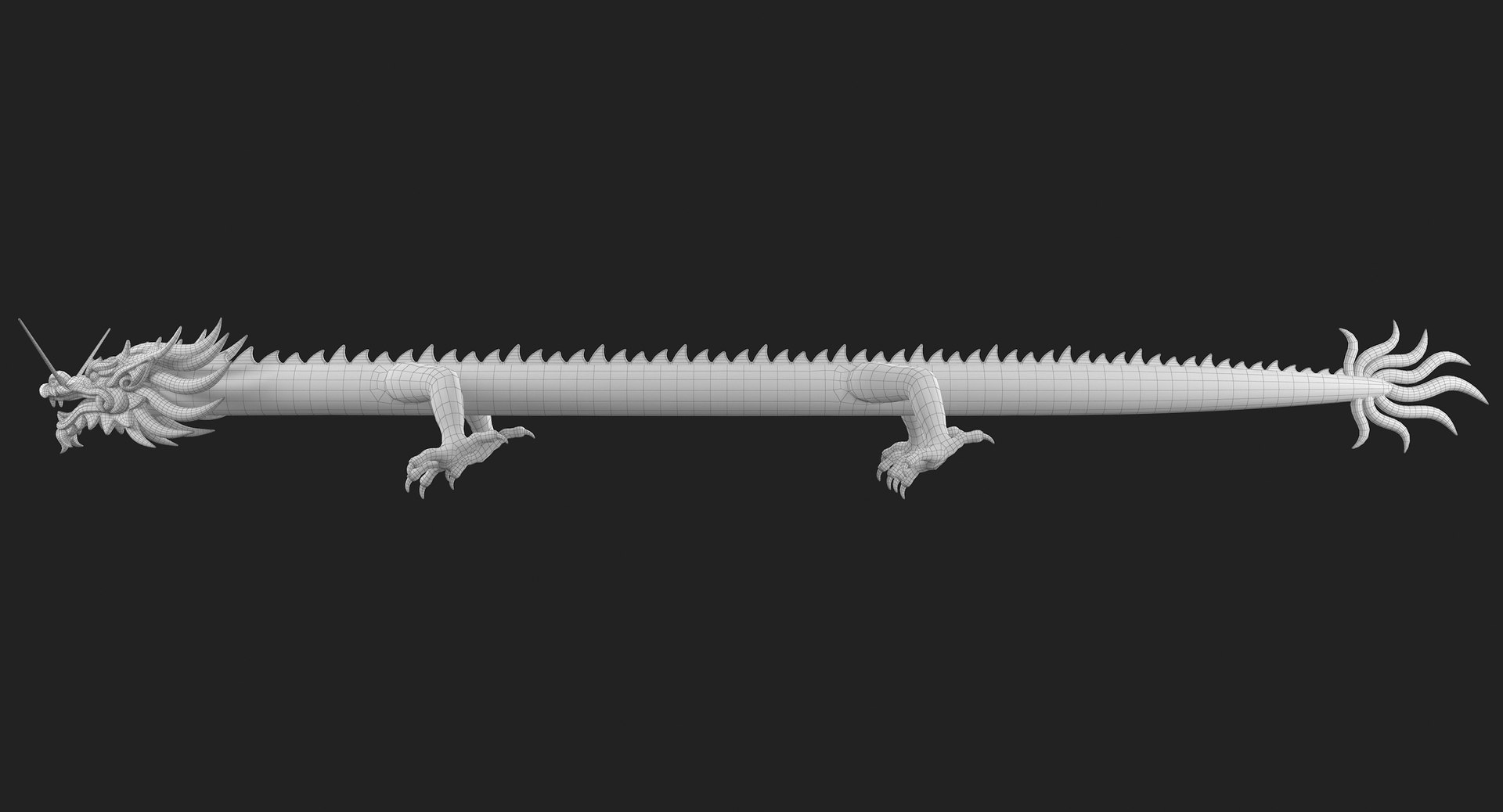 3D Chinese Dragon Rig Clr Model - TurboSquid 1408649