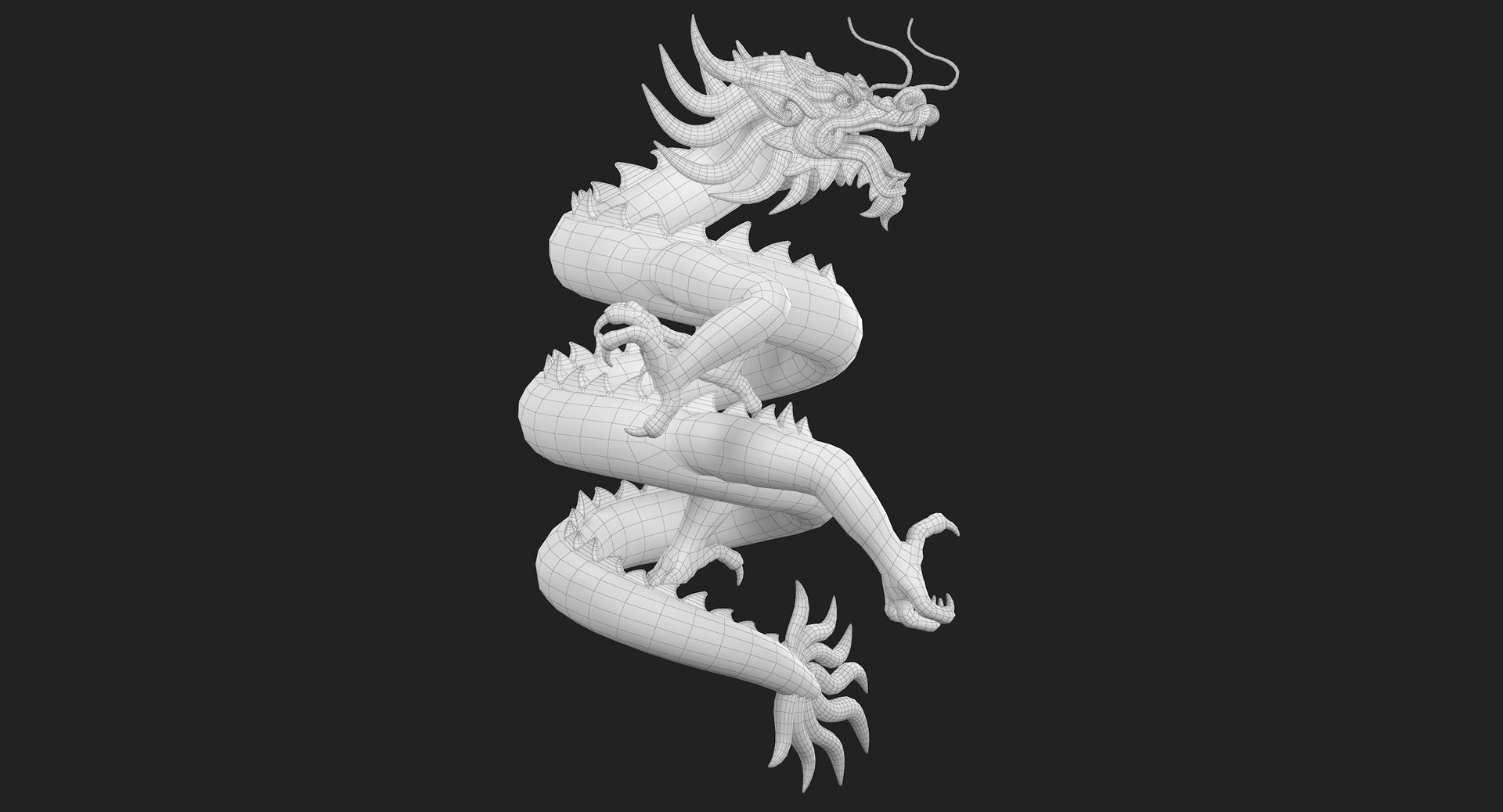 3D Chinese Dragon Rig Clr Model - TurboSquid 1408649