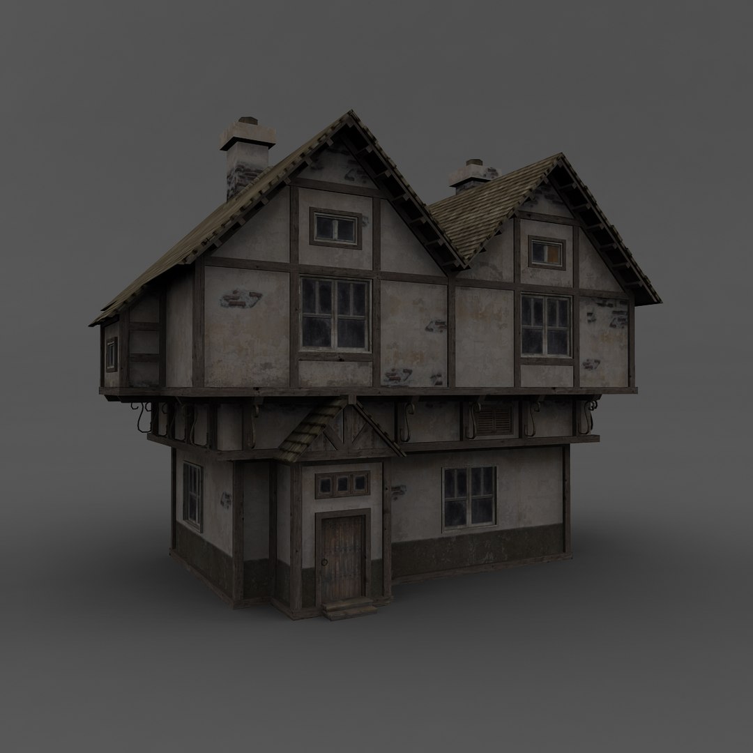 3d Old House Model