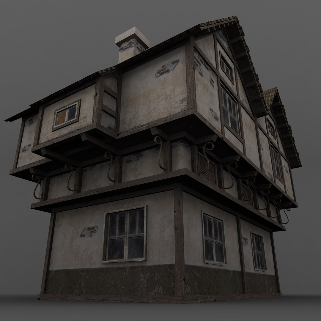 3d Old House Model