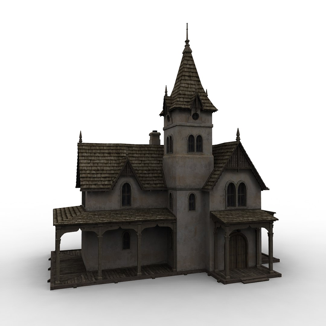3d Old House Model