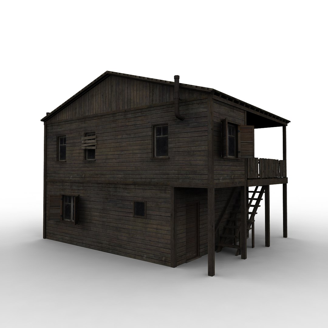 3d Old House Model