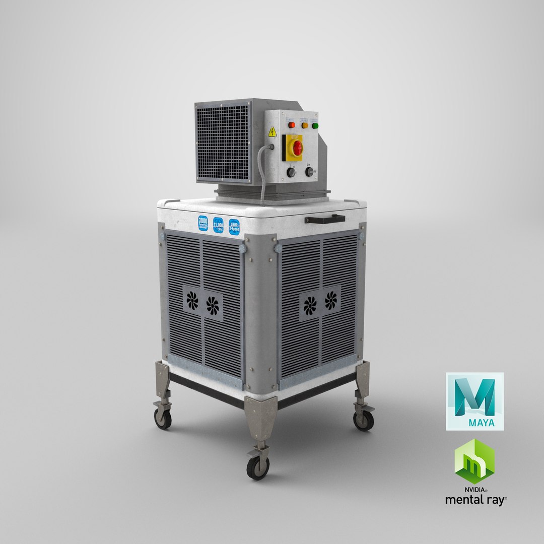 3D Air Conditioner GameReady - TurboSquid 1937416