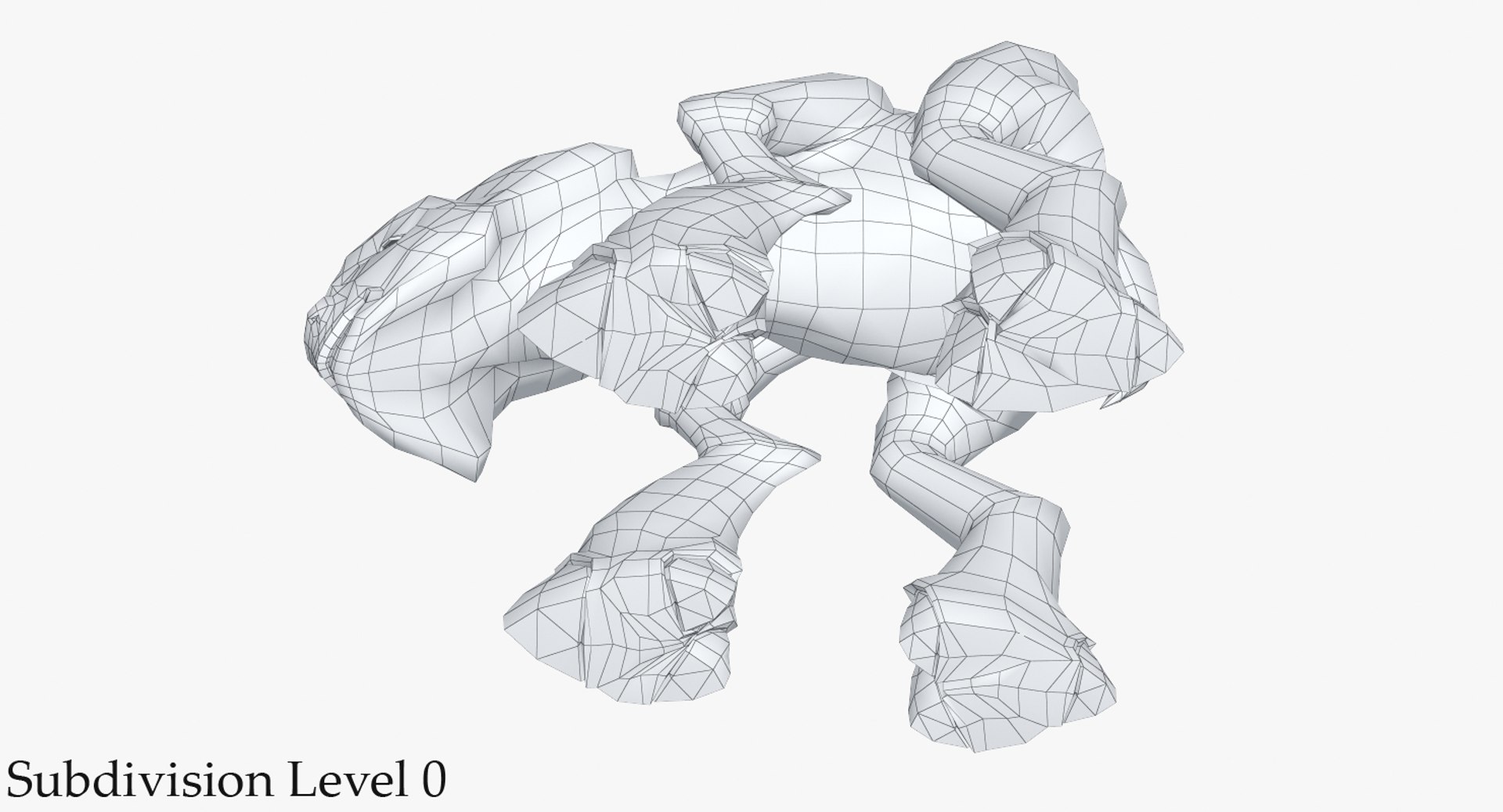 Fantasy Creature 3d Model