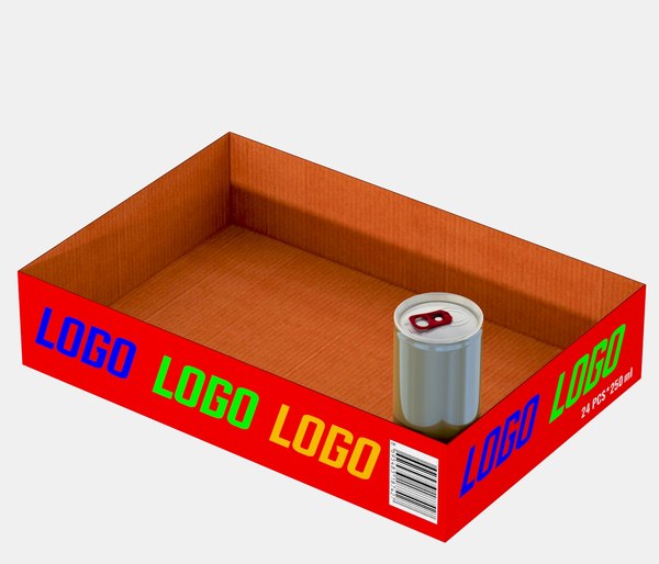 3D shrink pan slim beverage - TurboSquid 1491162