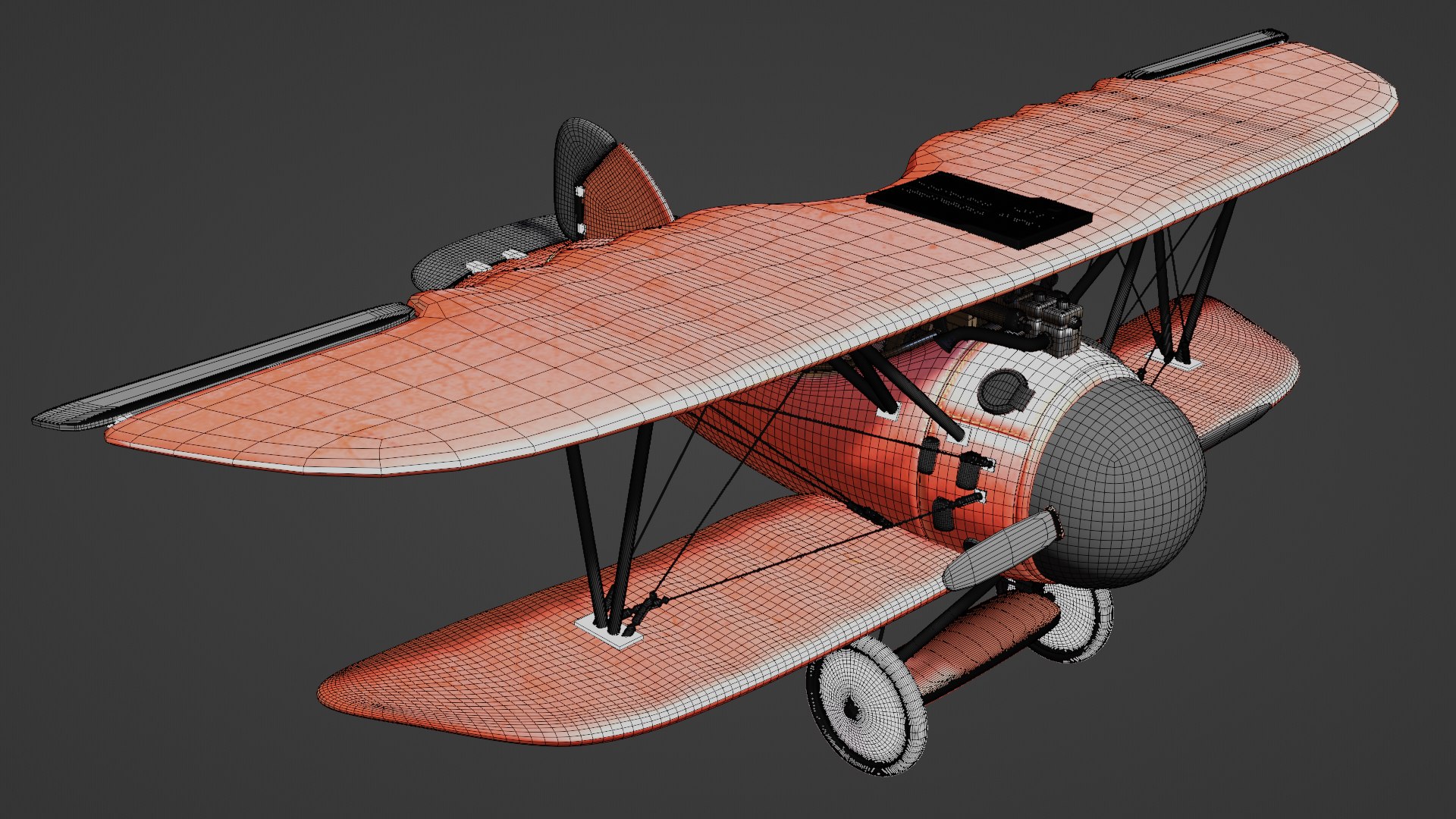 3D Albatros DIII Cartoon Plane Model - TurboSquid 2102281