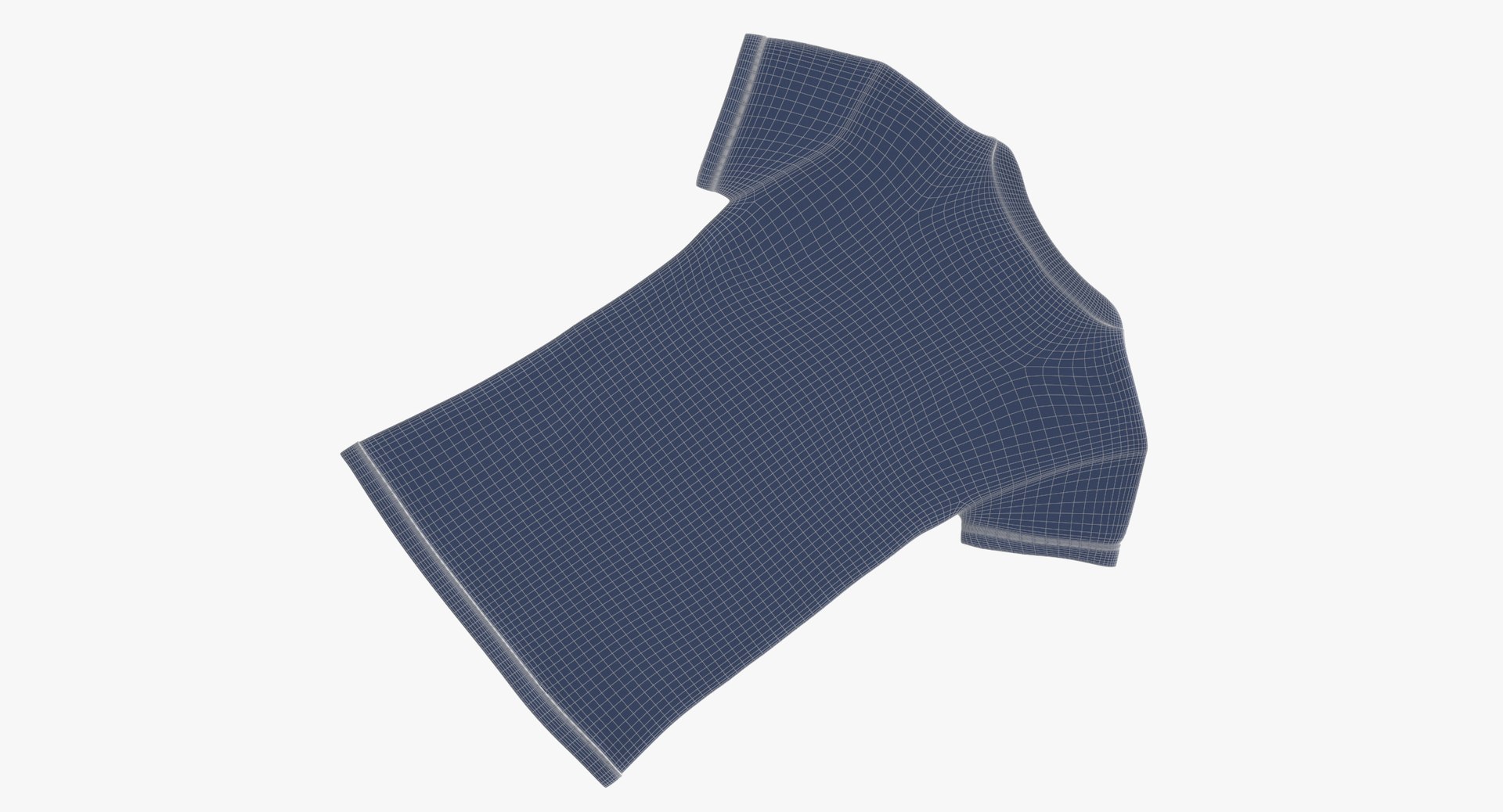 Female V Neck Laid 3D Model - TurboSquid 1194599