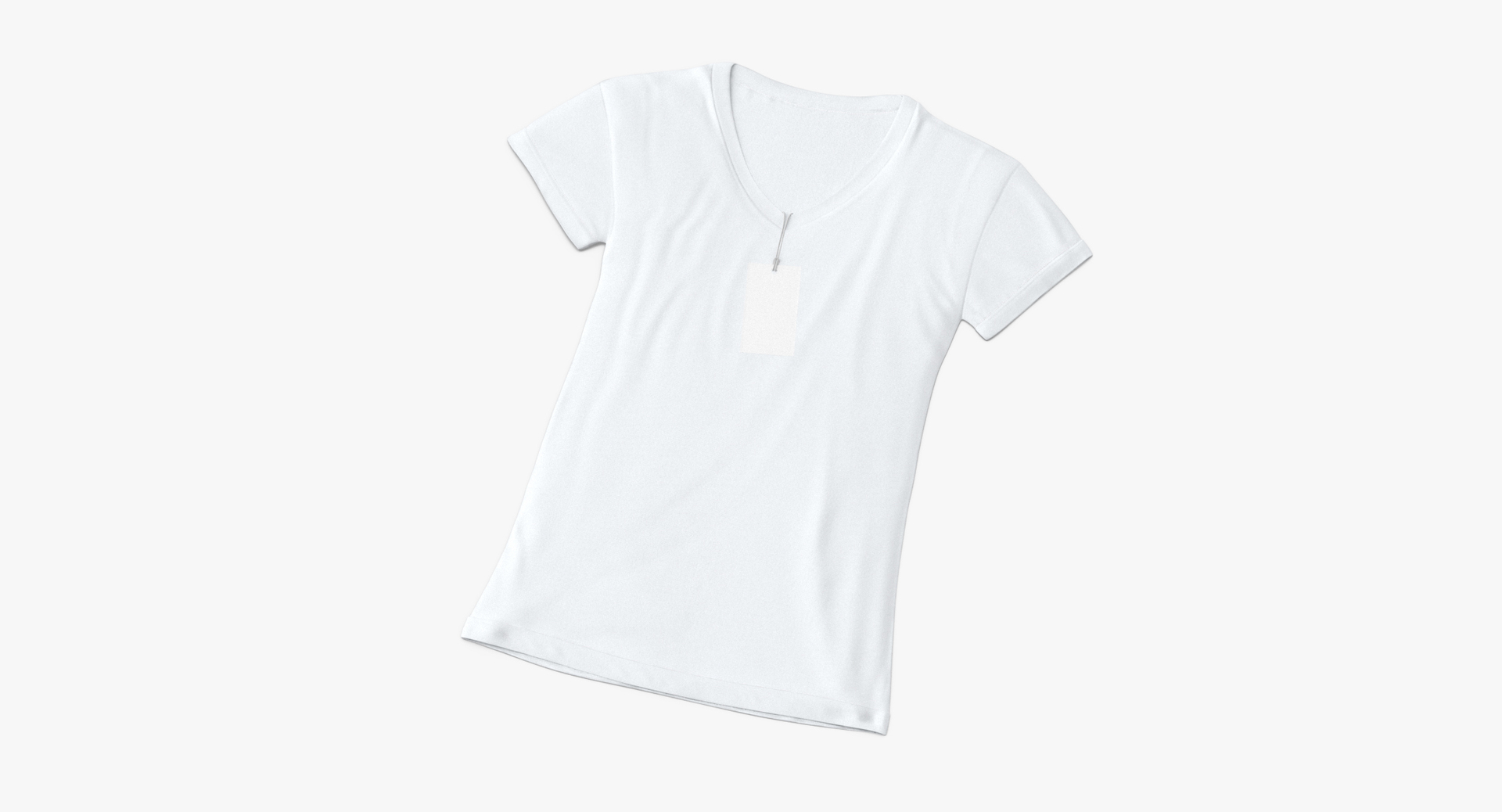Female V Neck Laid 3D Model - TurboSquid 1194599