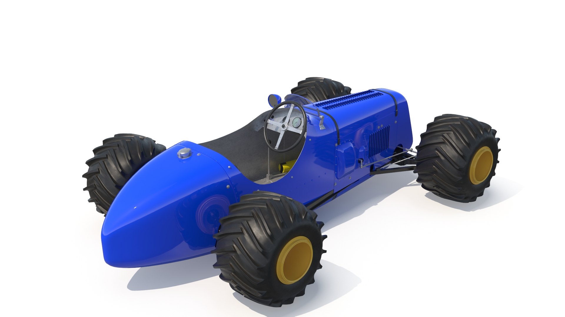 Blue Buggy 3D - TurboSquid 1836752