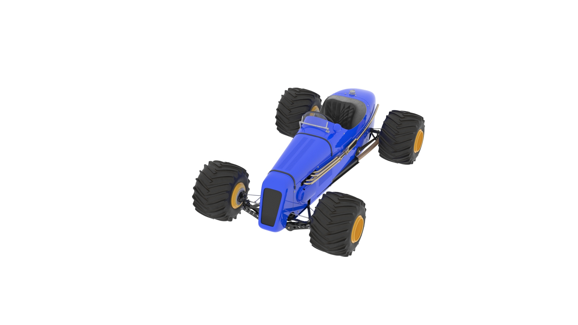 Blue Buggy 3D - TurboSquid 1836752