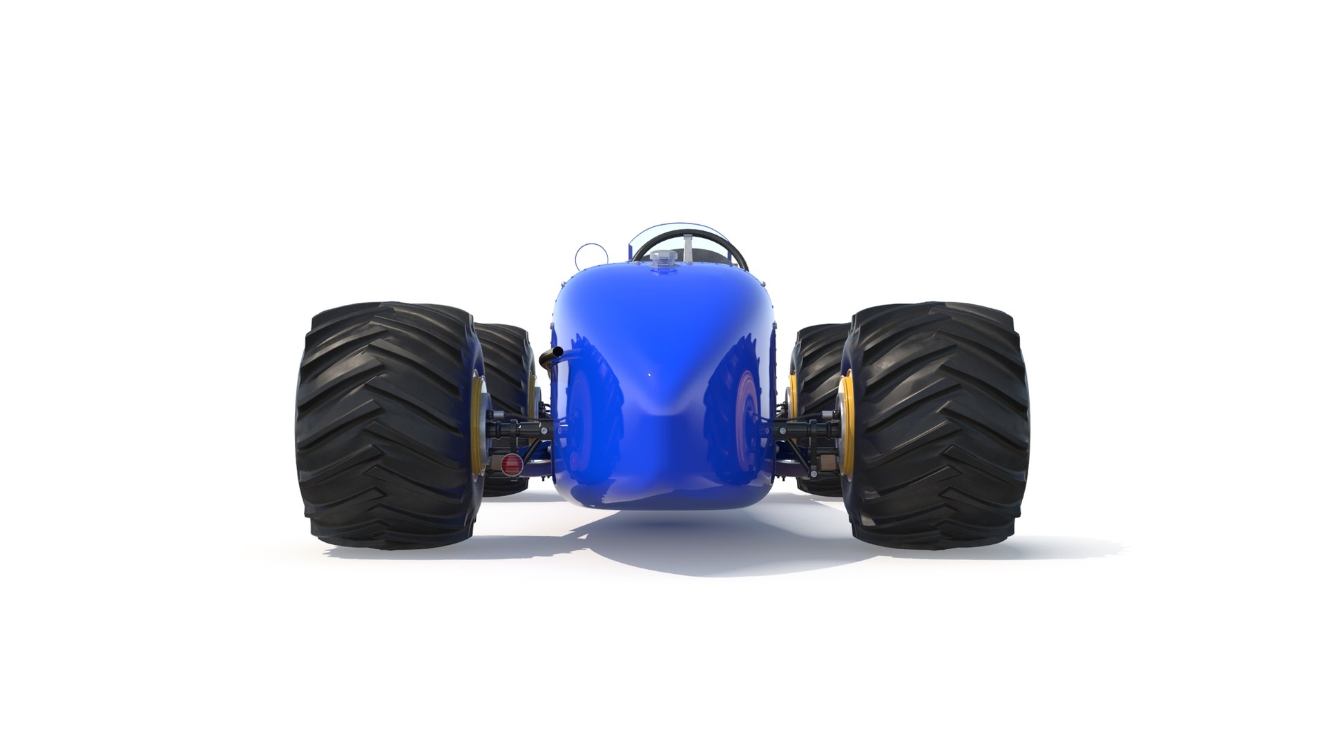 Blue Buggy 3D - TurboSquid 1836752
