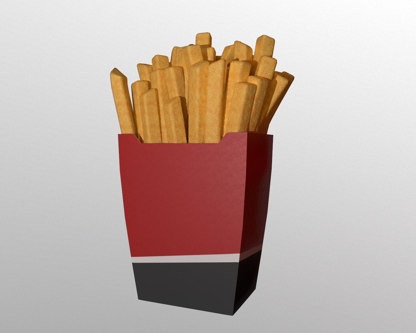 3D Model French Fries - TurboSquid 1393984