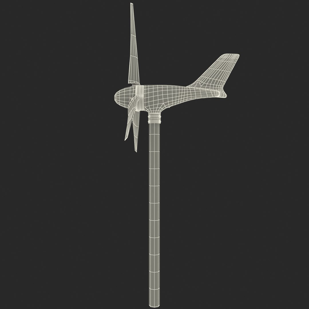 3d Model Wind Turbine 6