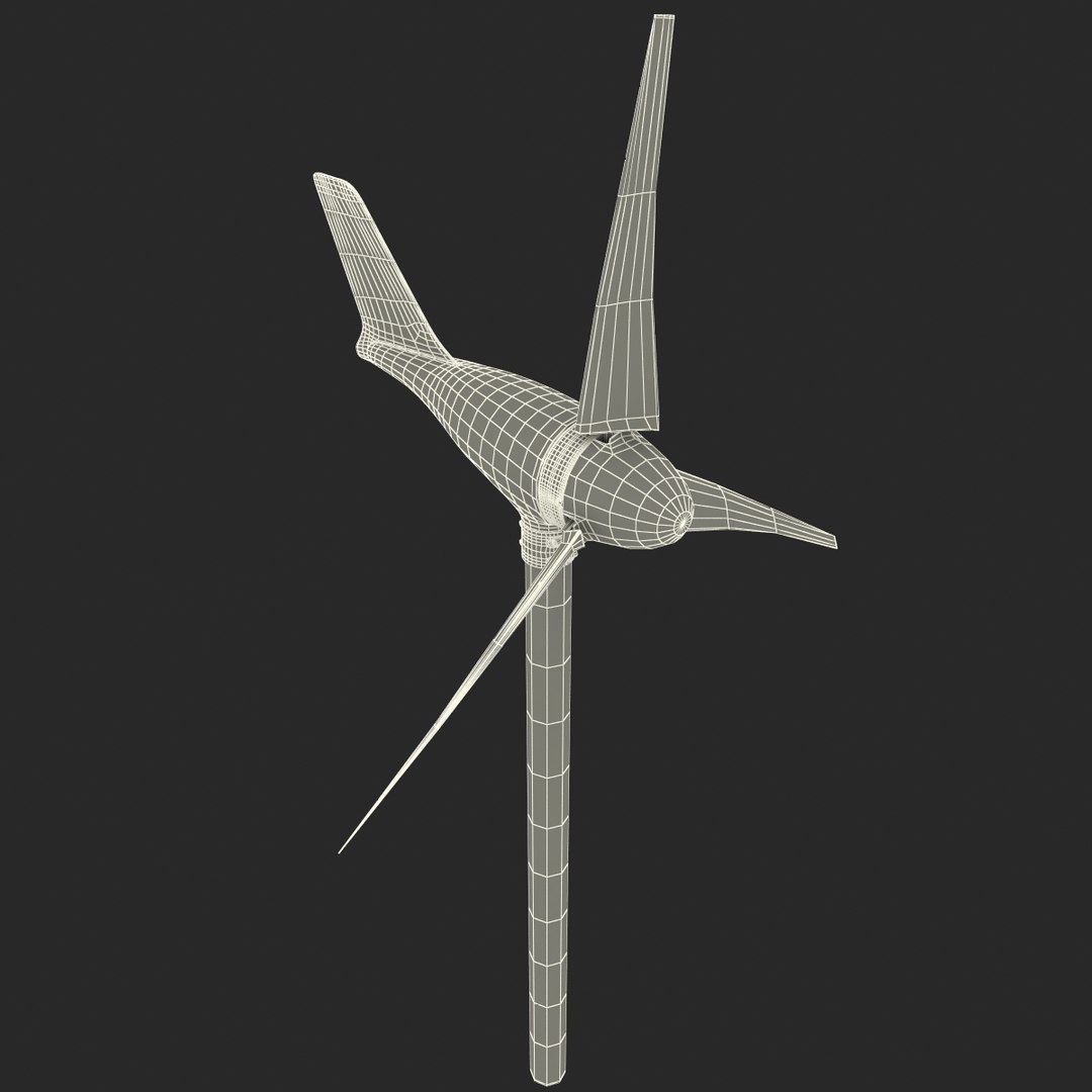 3d Model Wind Turbine 6