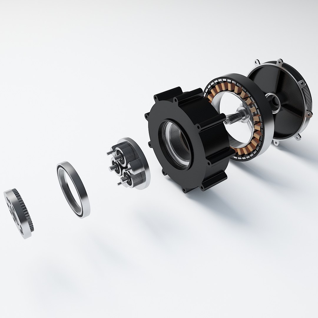 Intelligent Electrical Appliance Motor 3D Model - TurboSquid 2397975