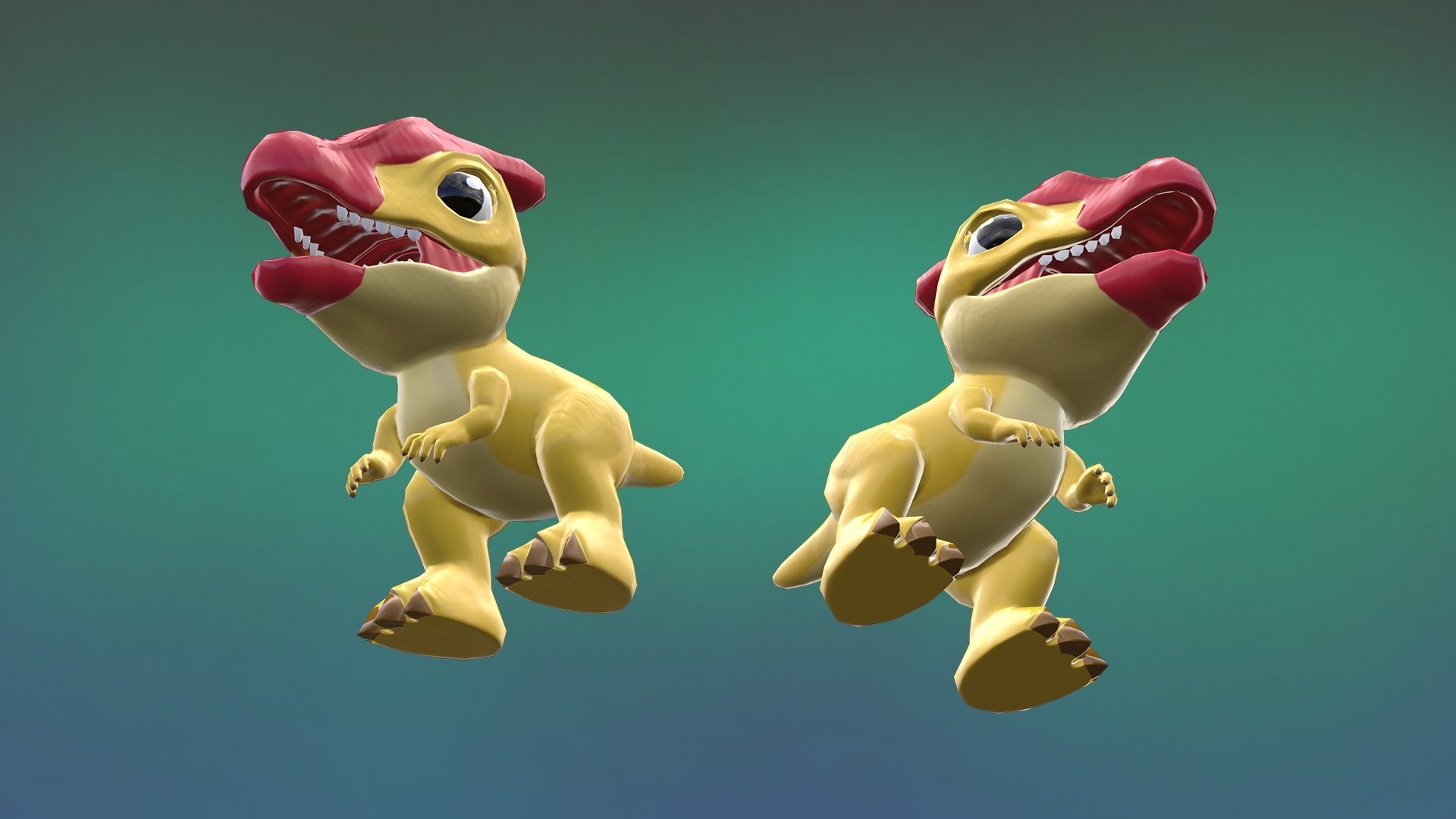 Parasaurolophus Baby - Dinosaur Charactor 3D Model - TurboSquid 2195158