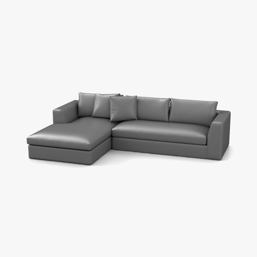 3D Model Meridiani Louis Sofa - TurboSquid 1965898