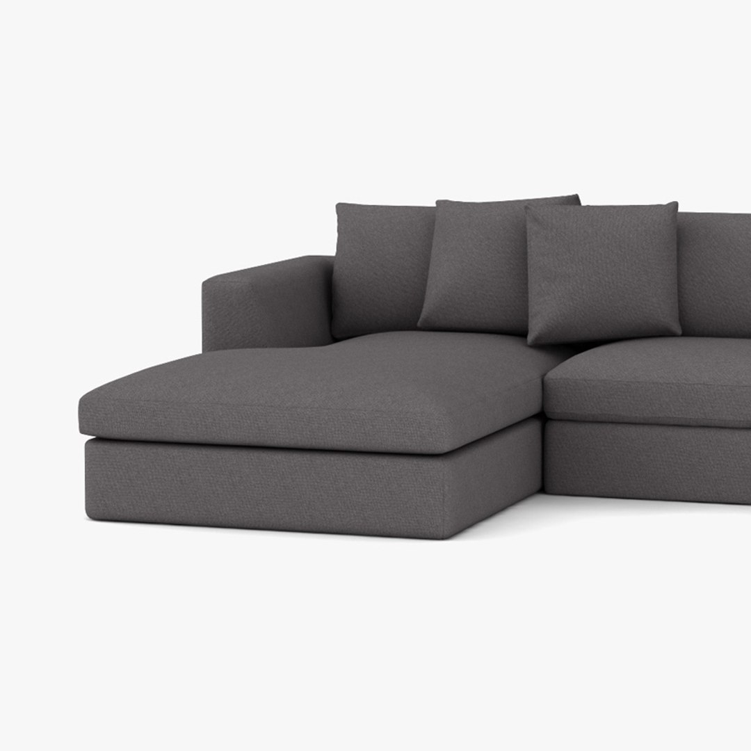 3D Model Meridiani Louis Sofa - TurboSquid 1965898