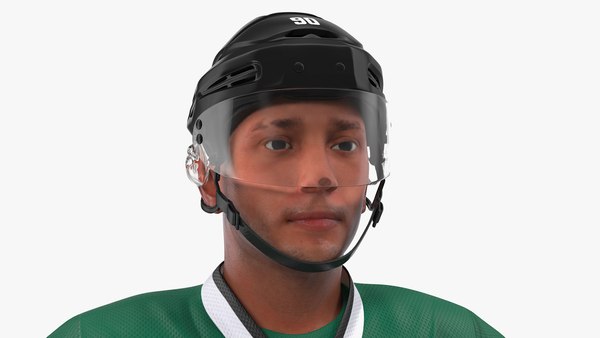 Hockey player green 3D model - TurboSquid 1508955