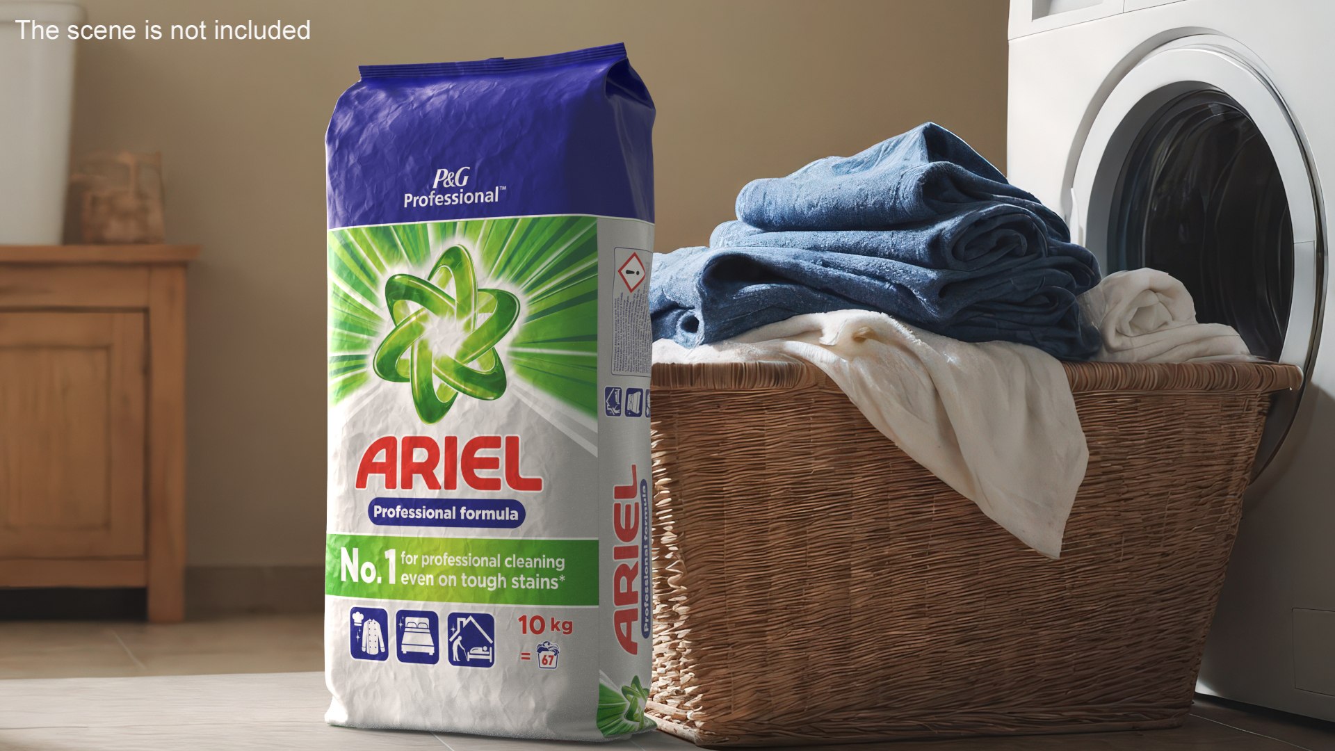 Plastic Bag Ariel Detergent Powder 10kg 3D Model - TurboSquid 2409850
