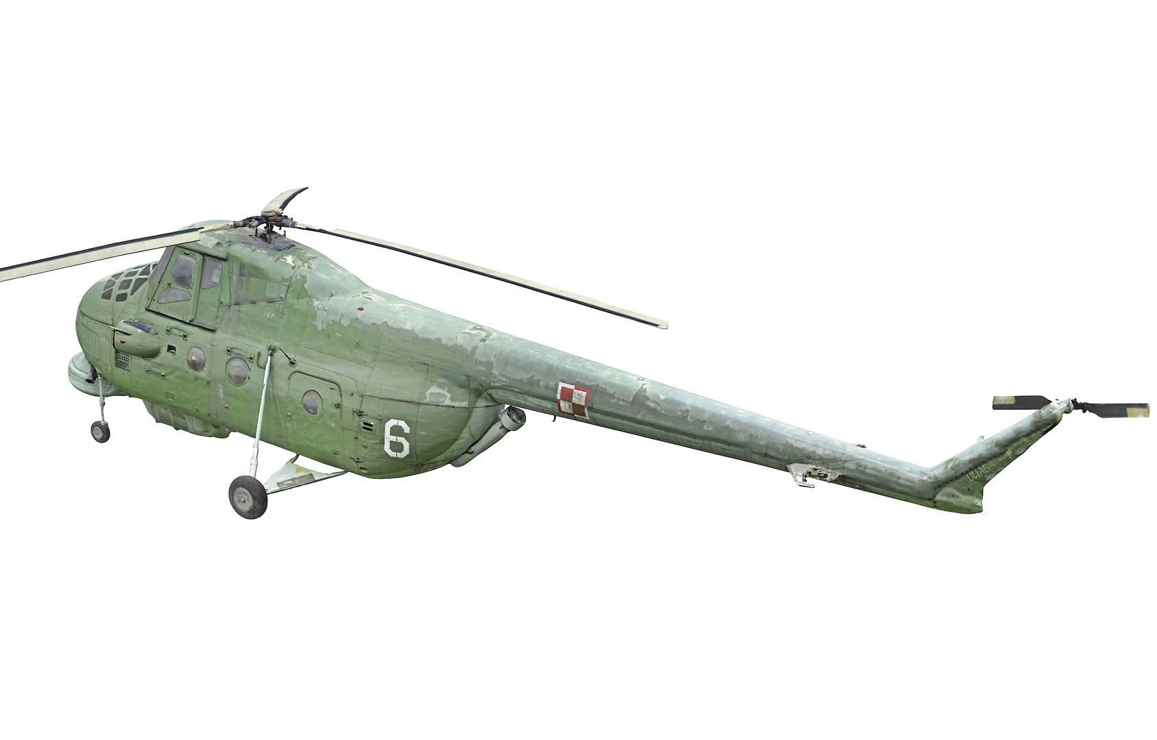 Helicopter Wreck Model - TurboSquid 1959489