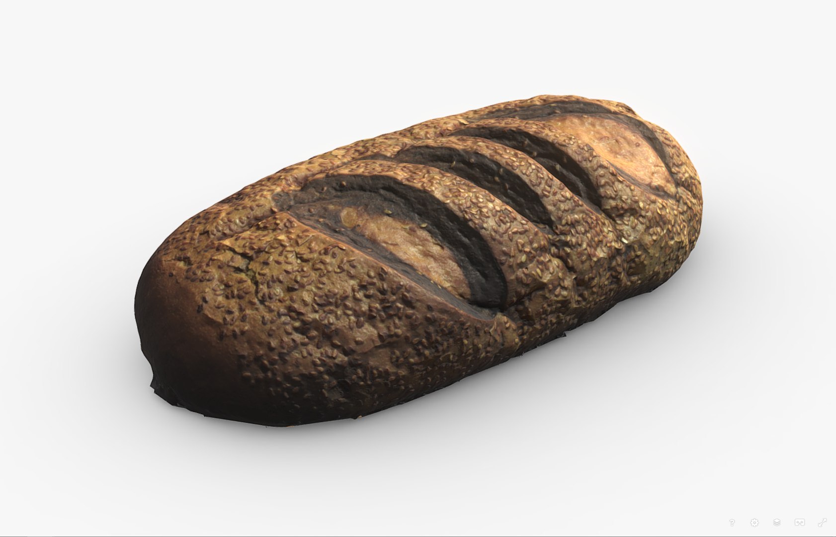 3D Bread Scan Pbr Model - TurboSquid 1567364