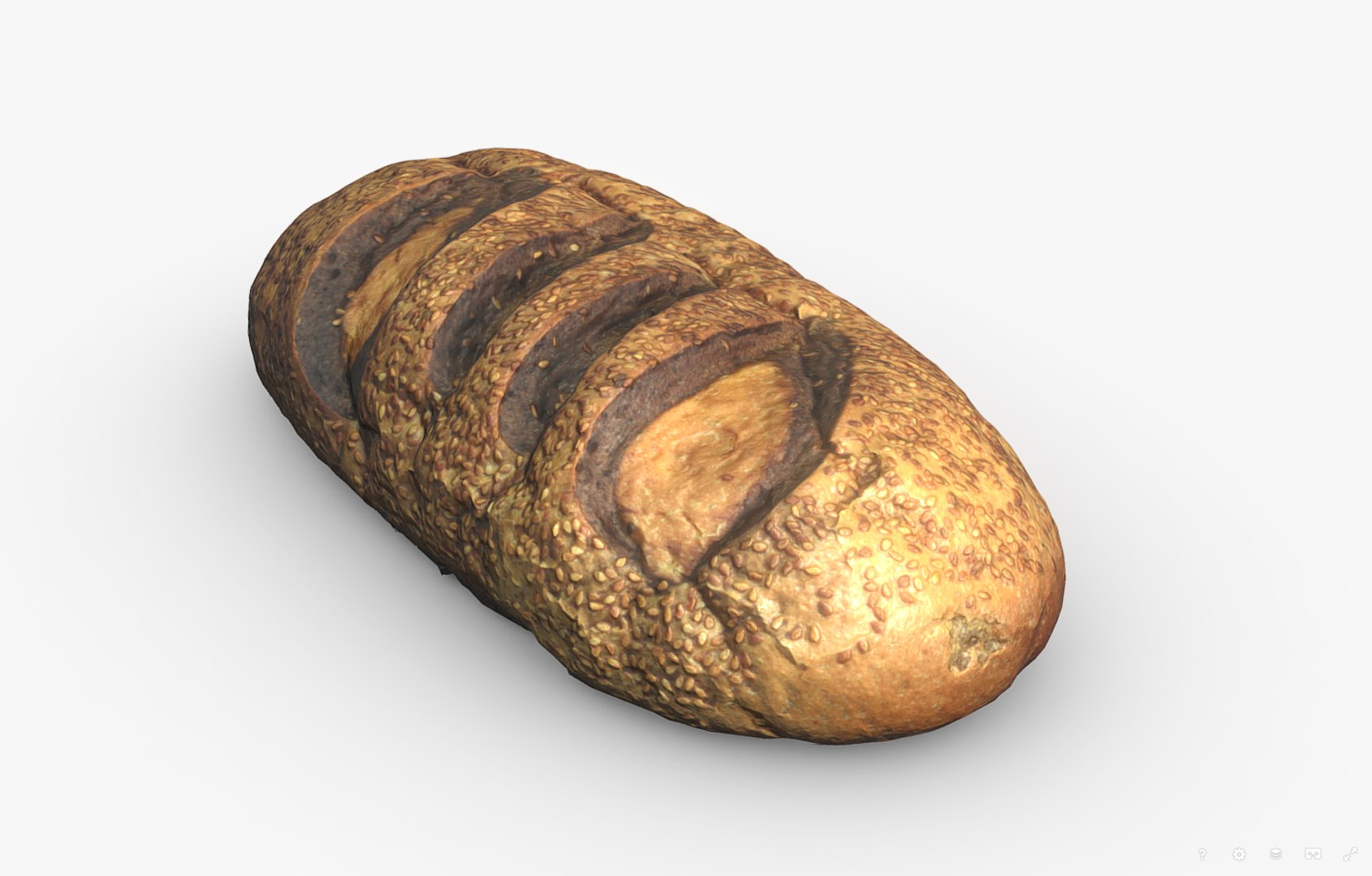 3D Bread Scan Pbr Model - TurboSquid 1567364