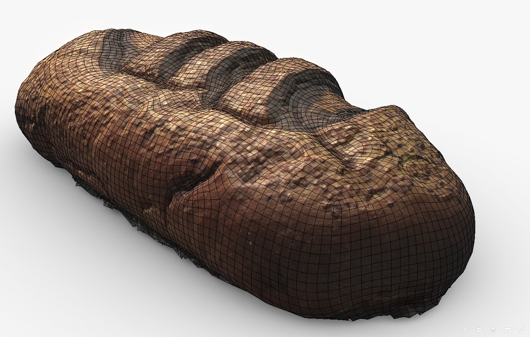 3D Bread Scan Pbr Model - TurboSquid 1567364