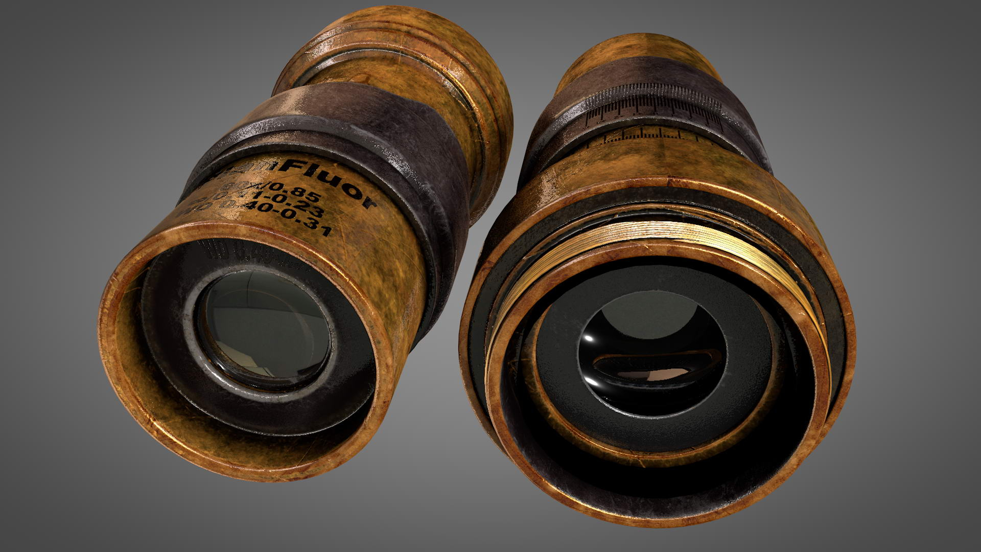 3D Microscope Objective - TurboSquid 1376618