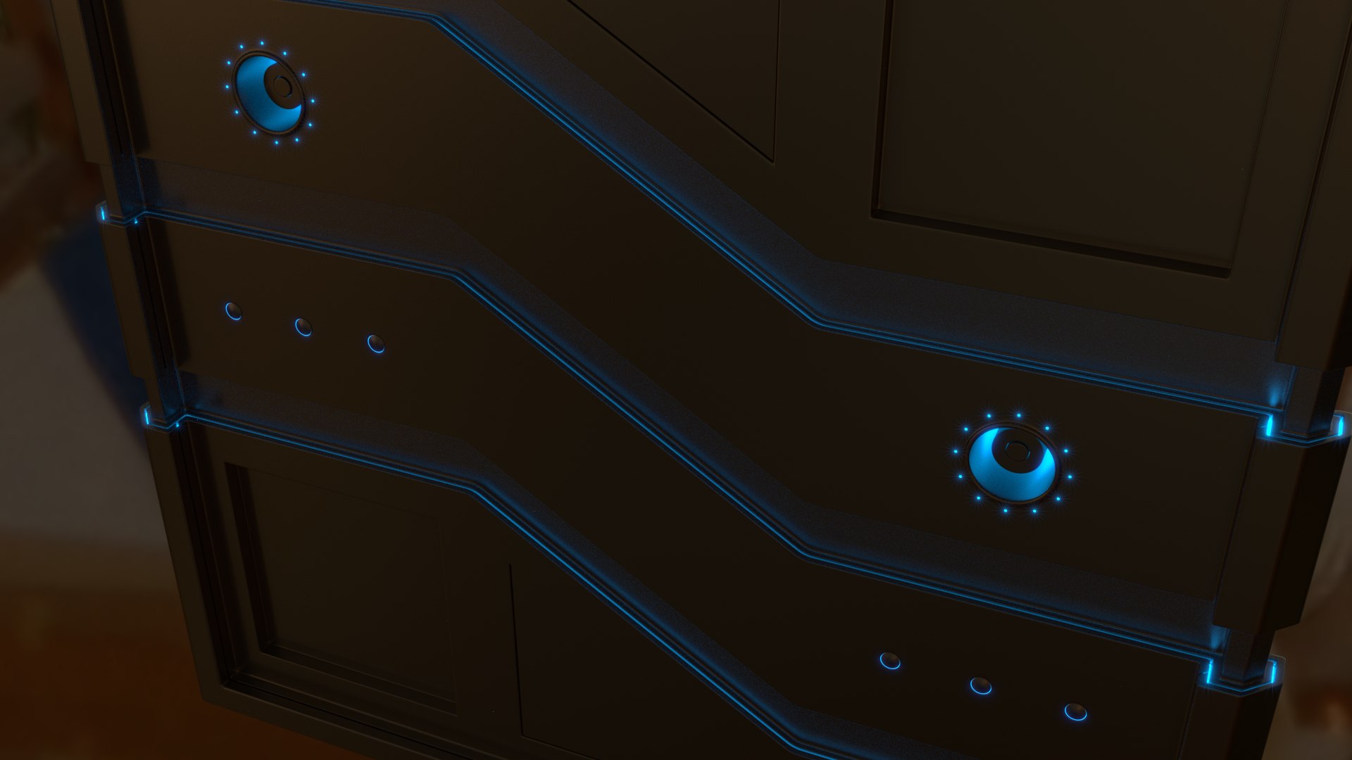 Sci-fi power 3D model - TurboSquid 1193951