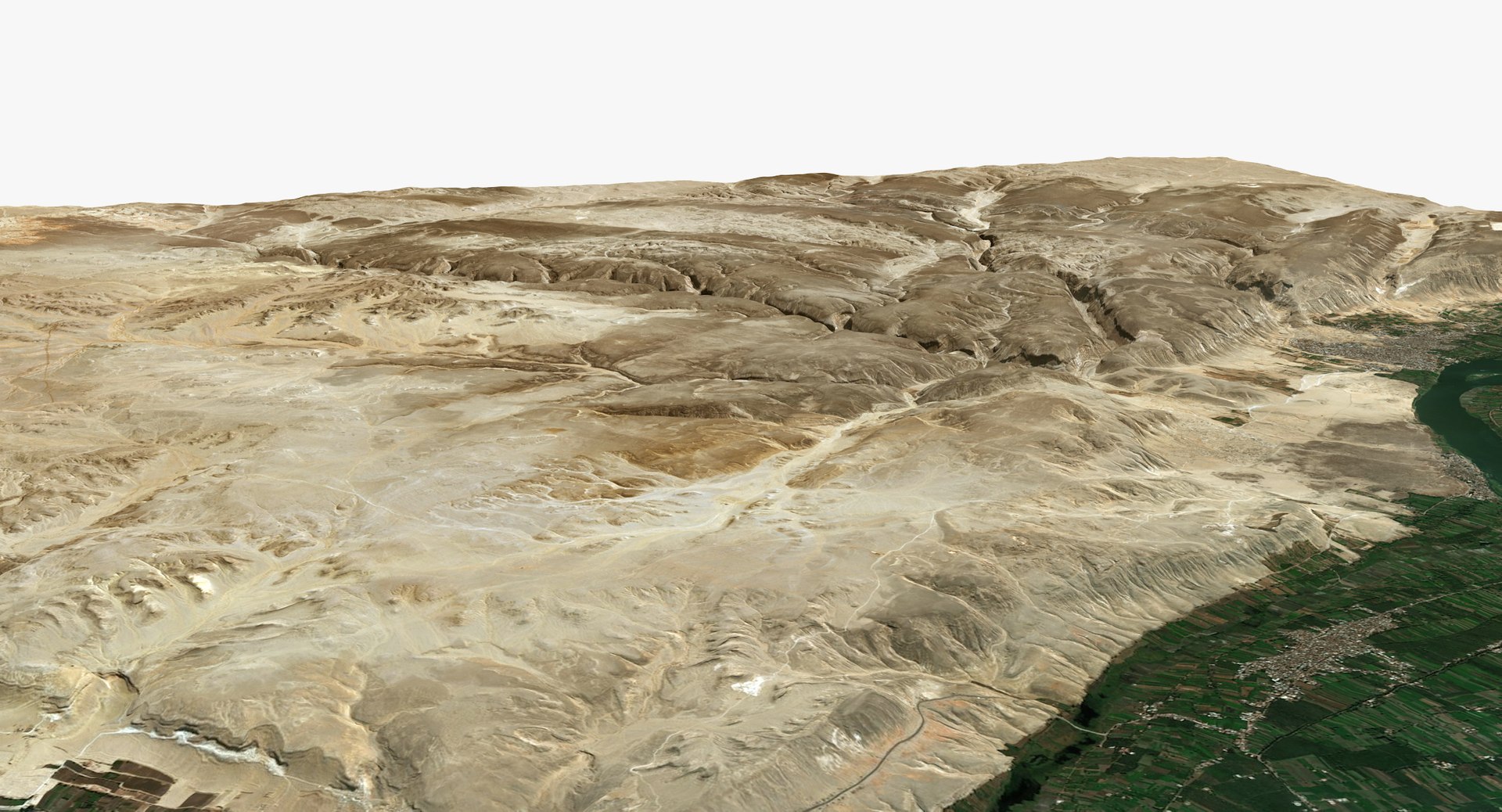 3D Nile River Old Tributary - TurboSquid 1293505