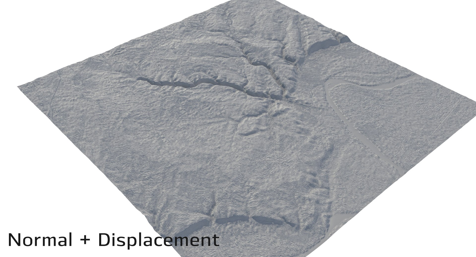 3D Nile River Old Tributary - TurboSquid 1293505