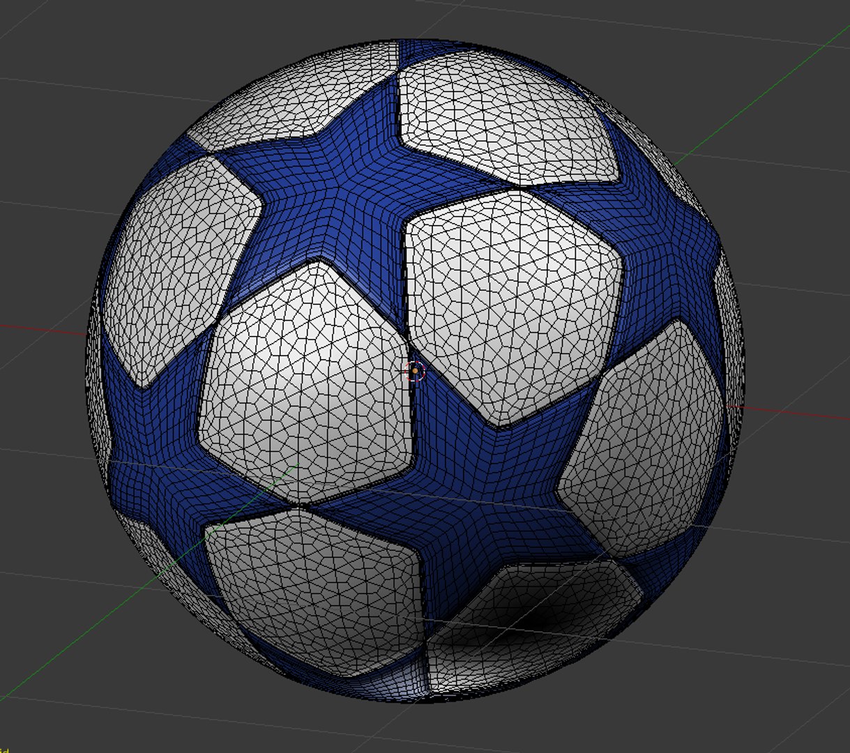 Football Ball 3D Model - TurboSquid 1384956