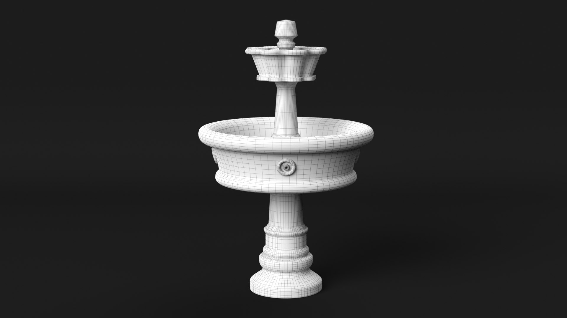 3D Fountain Pbr - TurboSquid 1588208