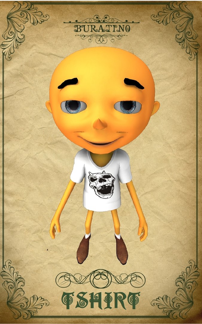 Pz3 Figures Tshirt Buratino