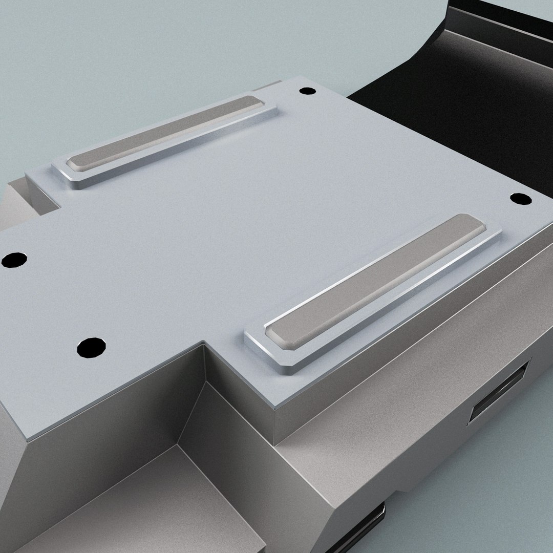 3d numeric keypad model