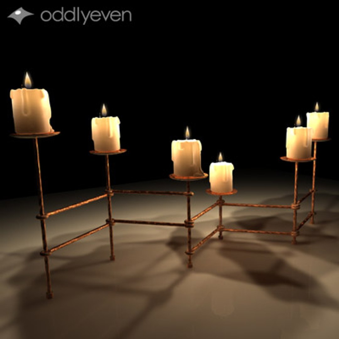 3d Candles