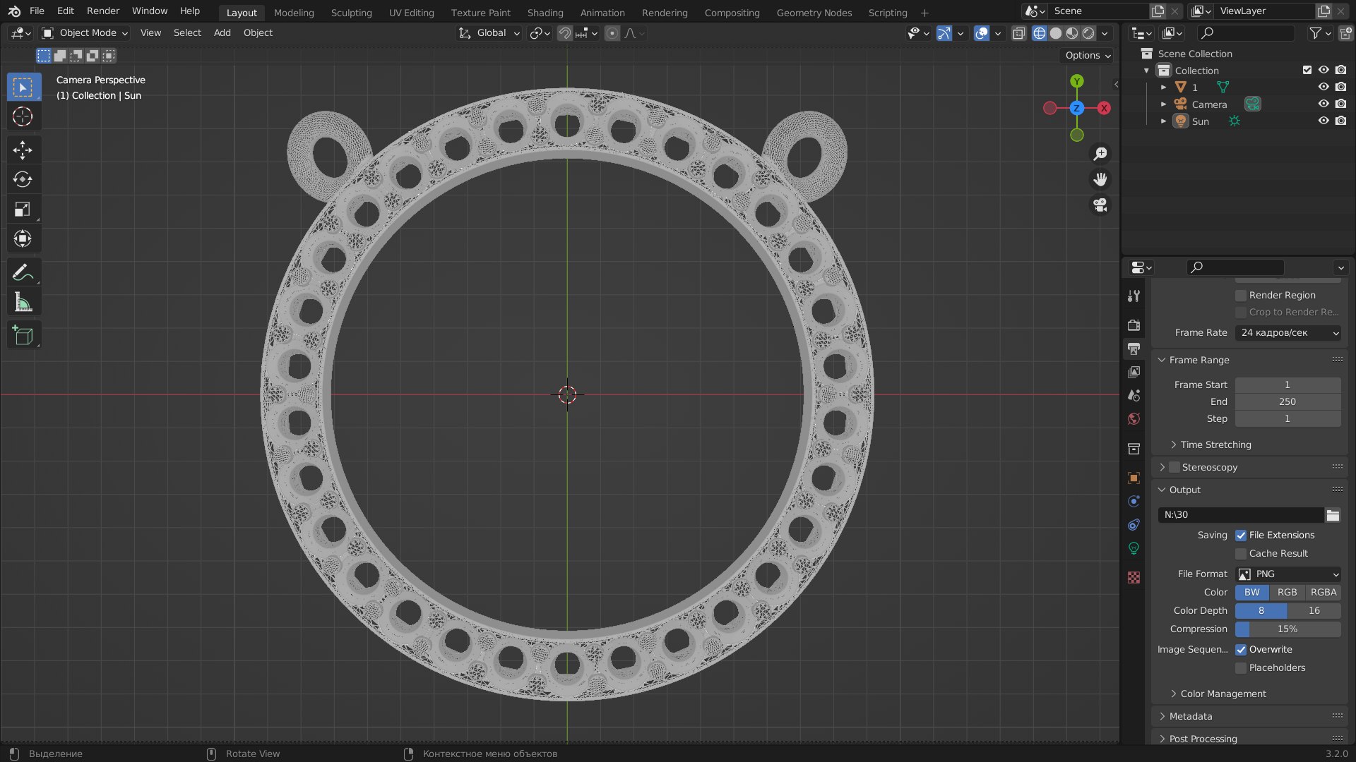 3D NECKLACE CIRCLE - TurboSquid 2182714