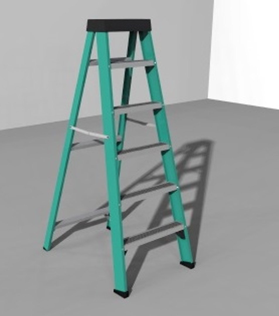 Step Ladder 3D - TurboSquid 1352775