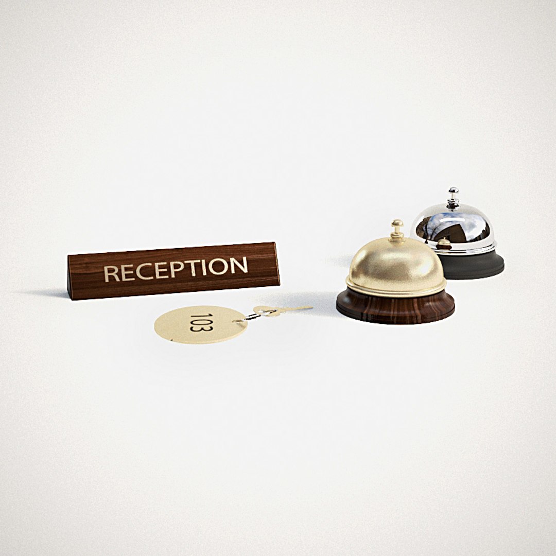 Hotel Props 3d Model