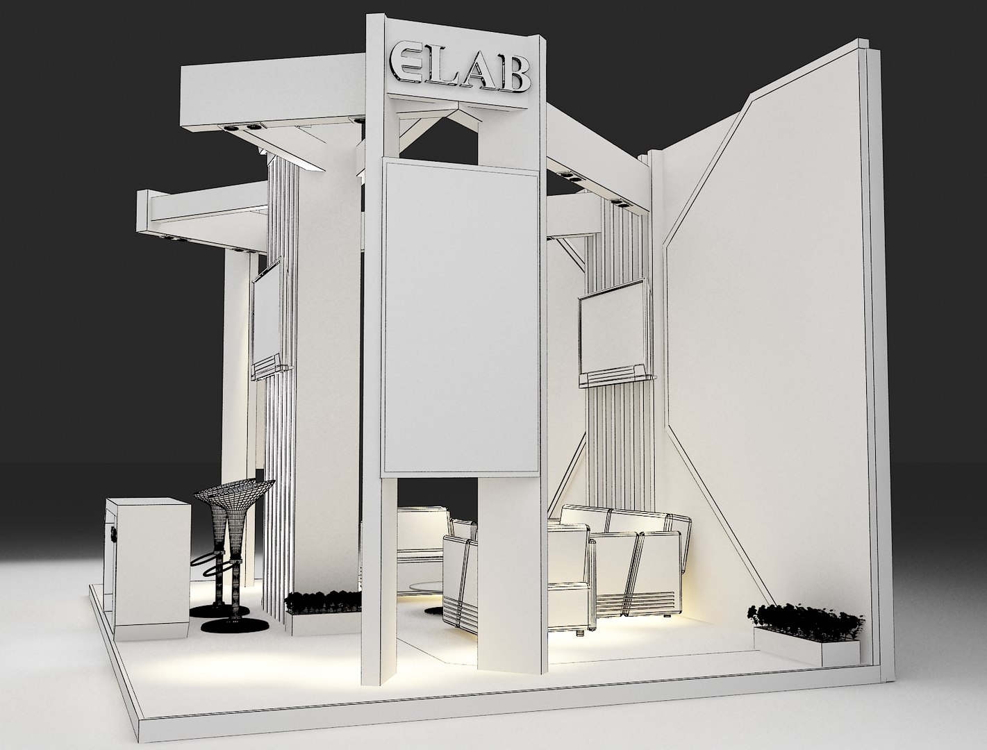Stand Exhibition Booth Model - TurboSquid 1592995
