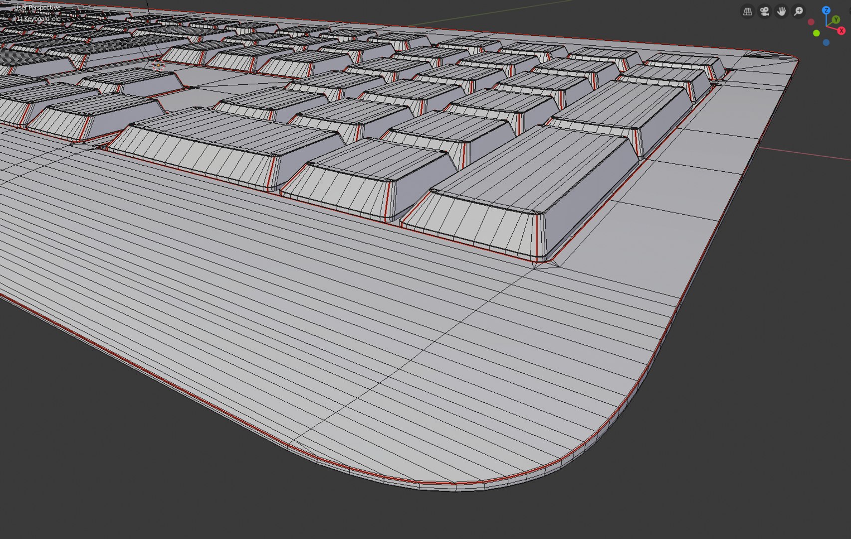 Generic Wireless Keyboard 3D - TurboSquid 1392782