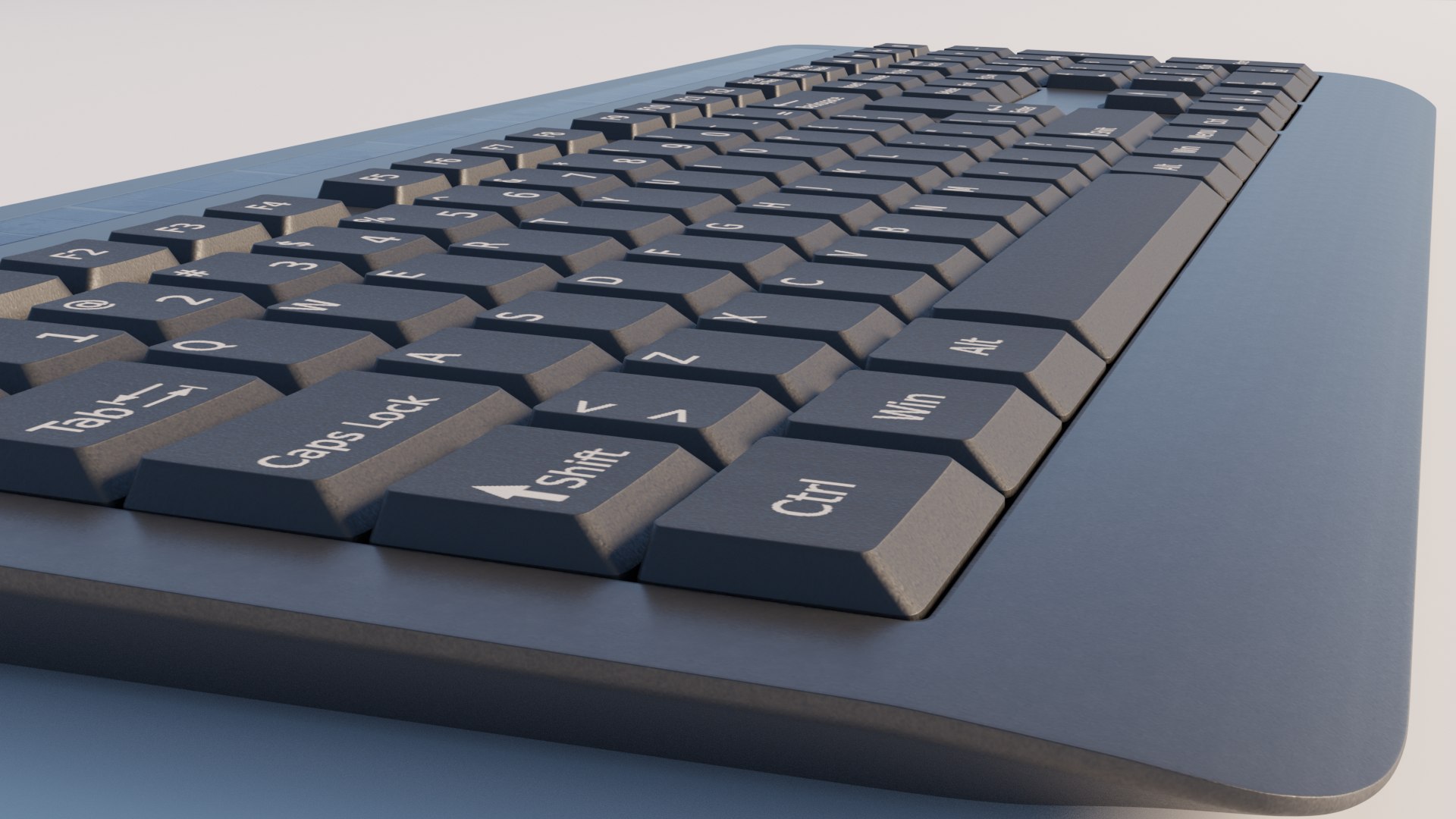 Generic Wireless Keyboard 3D - TurboSquid 1392782