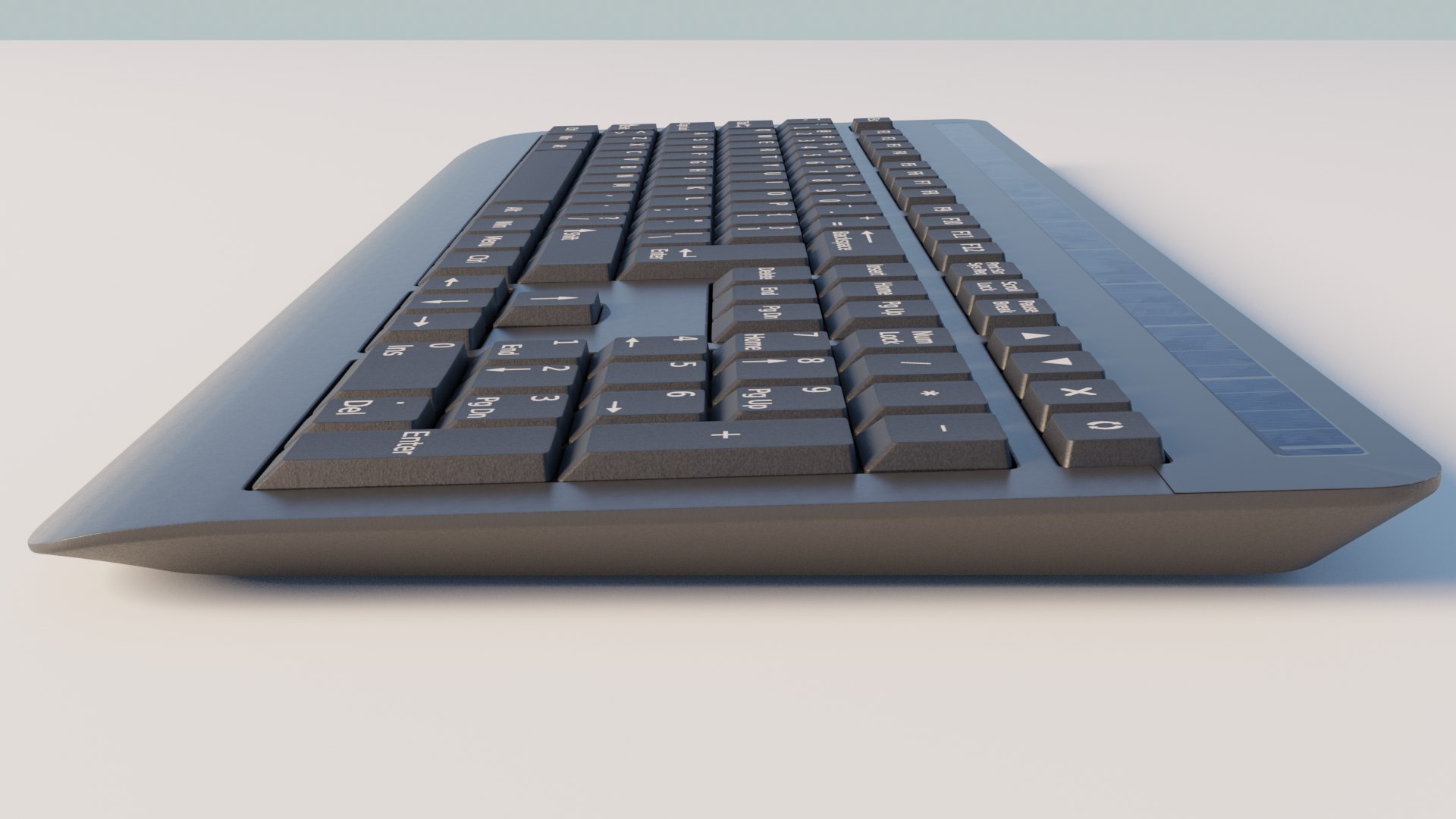 Generic Wireless Keyboard 3D - TurboSquid 1392782