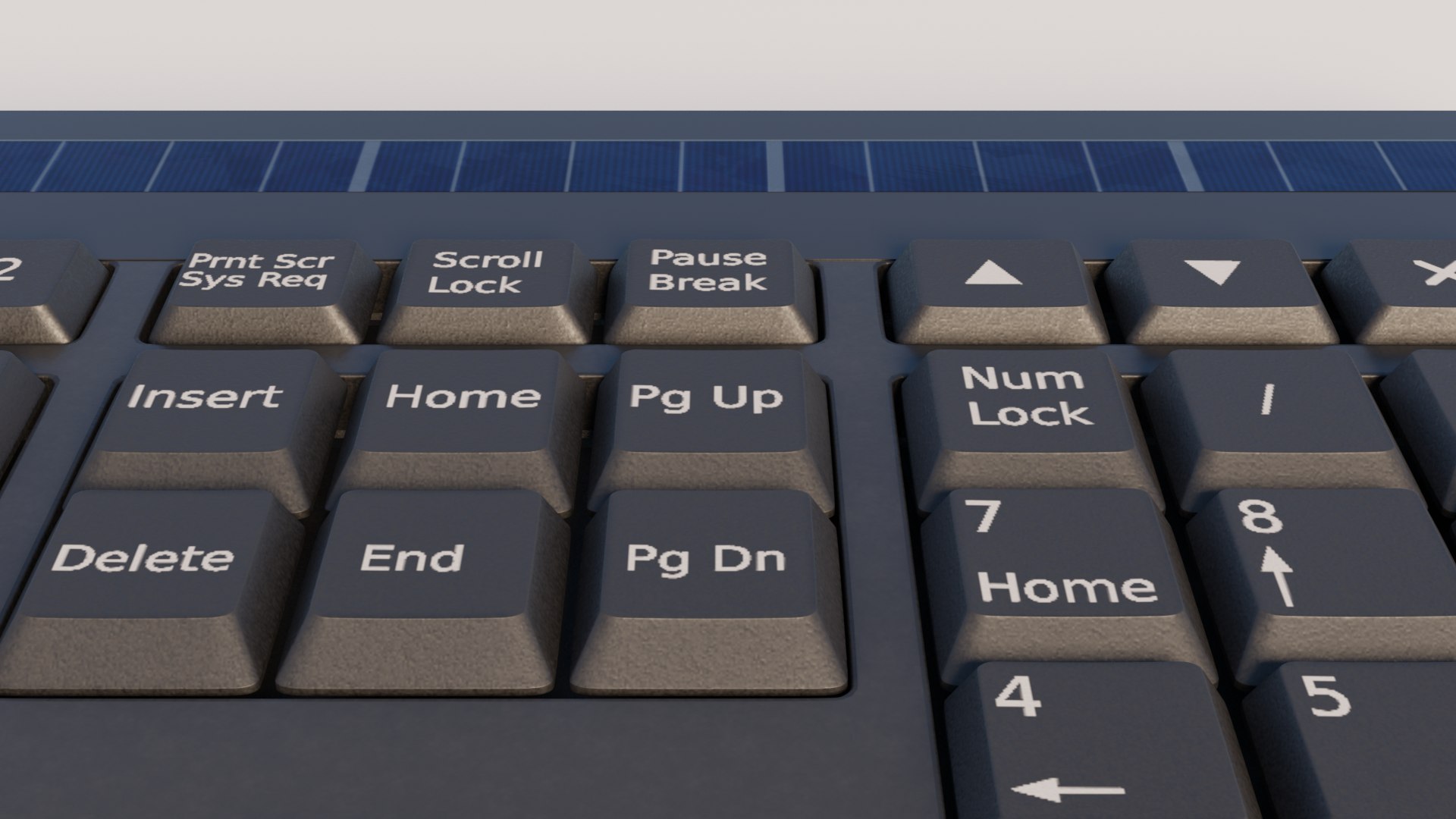 Generic Wireless Keyboard 3D - TurboSquid 1392782