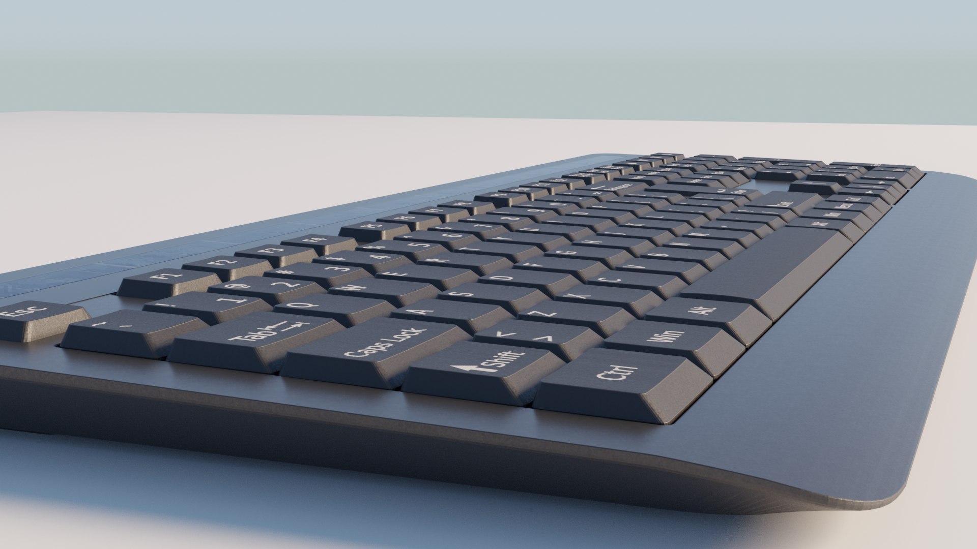 Generic Wireless Keyboard 3D - TurboSquid 1392782