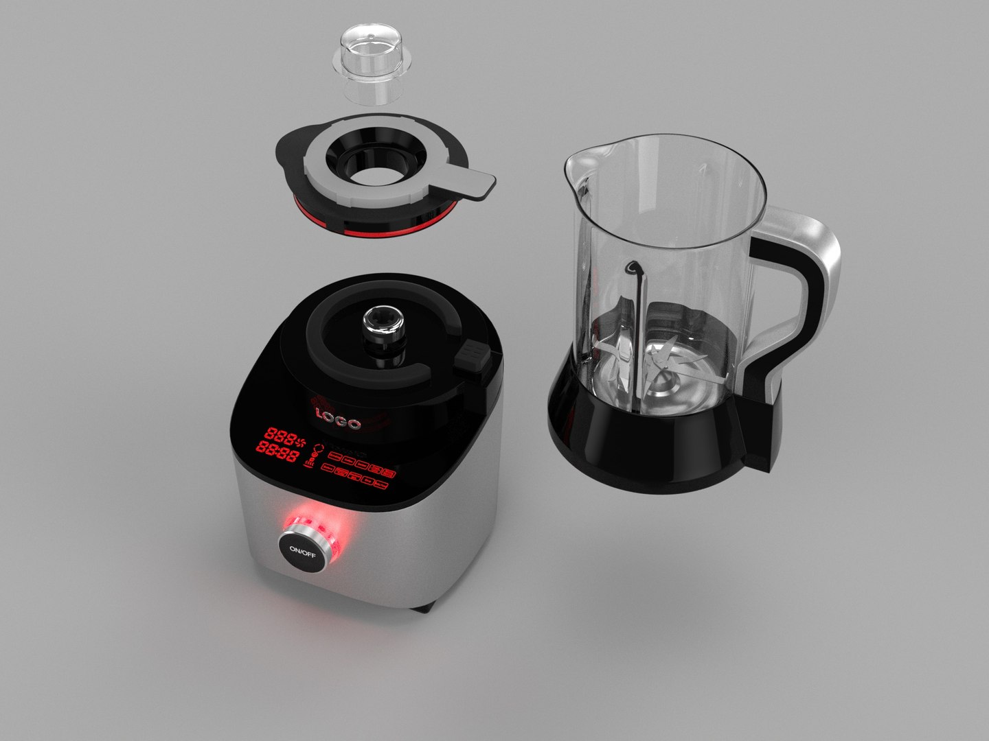 Multifunctional Blender 3D Model - TurboSquid 1261665