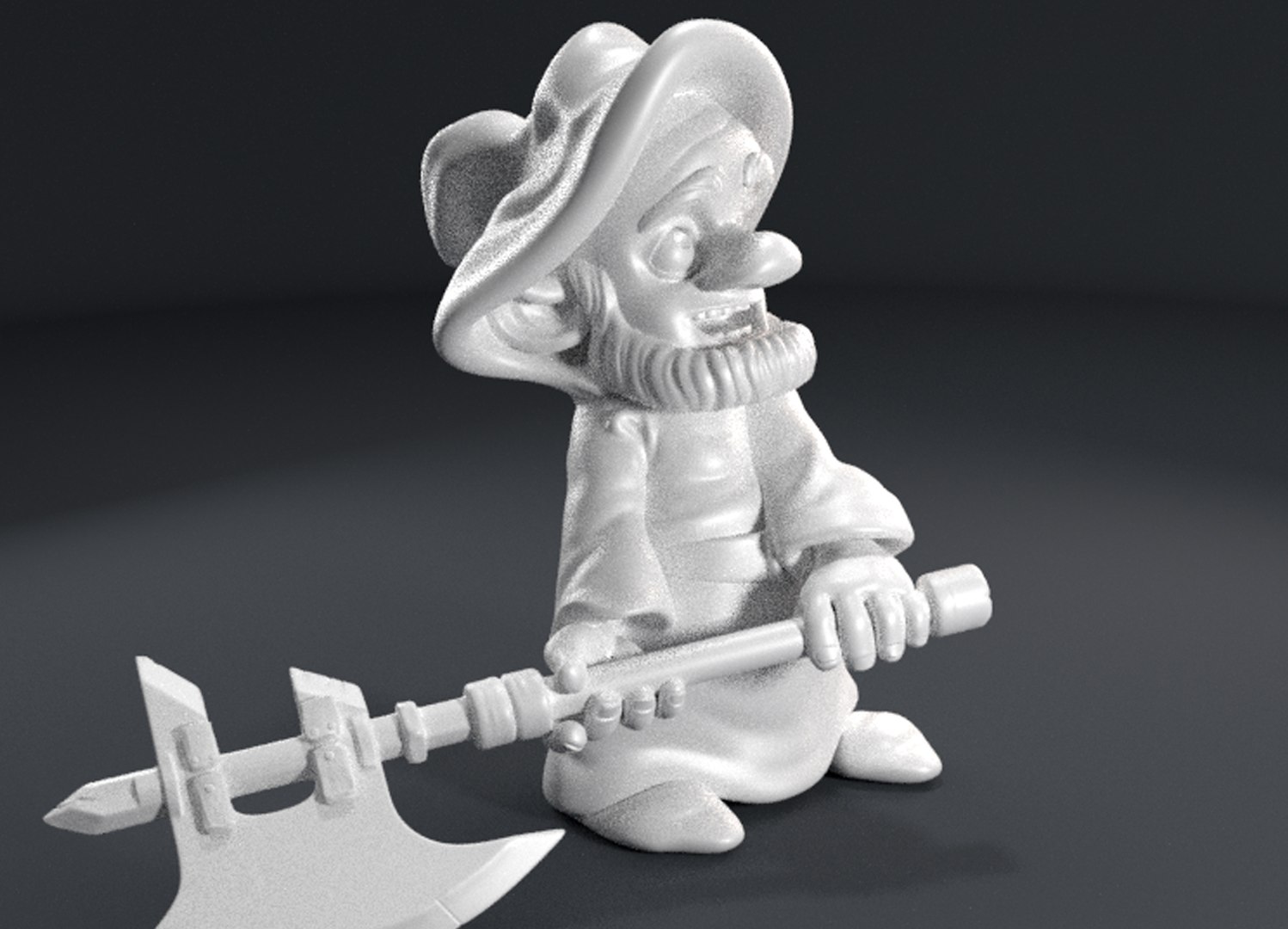 Garden Gnome 3D Model - TurboSquid 1517974